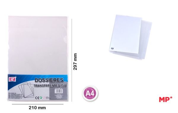 Dossier color transparente A4 | Hansel Home