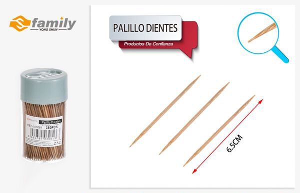 Palillo dientes 380pcs | Hansel Home