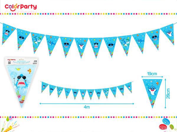 Banderines 19x28cm 12pcs | Hansel Home