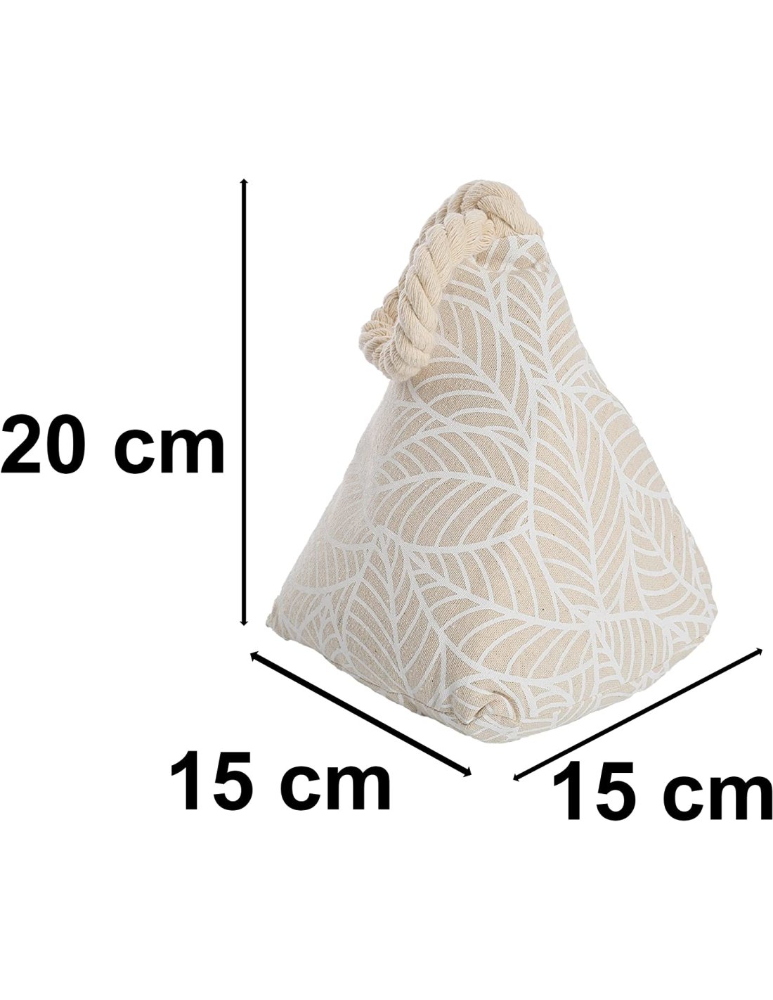 Tope de Puerta Decorativo de Tela Arena Sujeta Puertas Suelo Tope para ...